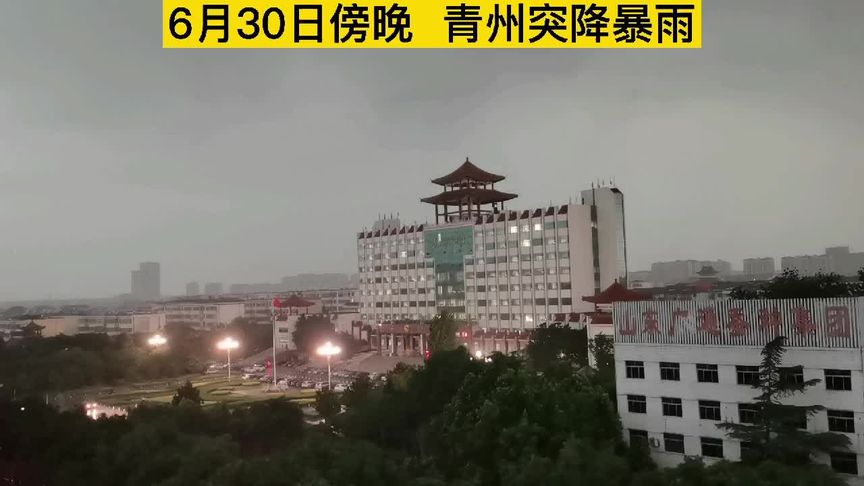 突如其来的狂风暴雨,太震撼了!#暴雨 #极端天气#交通安全