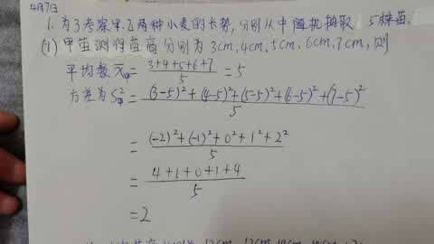 复习数据的分析:作业