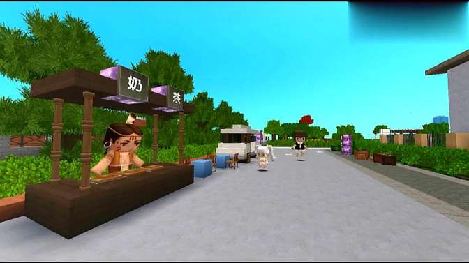 迷你世界欧妮搞笑视频侄女儿要吃零食,叔叔非要她唱歌听才买