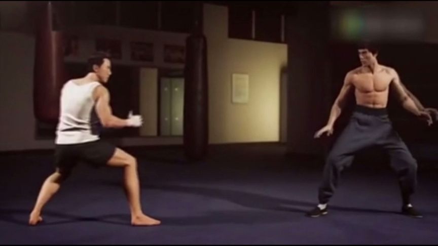 巅峰对决!网友制作甄子丹VS李小龙3D动画短片