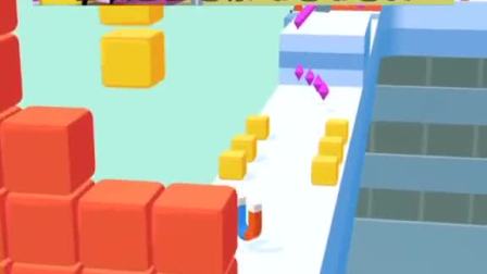 趣味小游戏:佩奇动画 学生党 方块翻翻翻