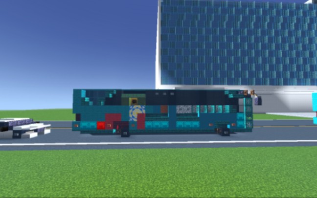 【Minecraft载具教程】2022卡塔尔世界杯 巴西队 现代Universe巴士 我...