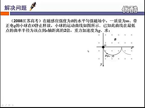 姜业勇微课:带电粒子的运动轨迹