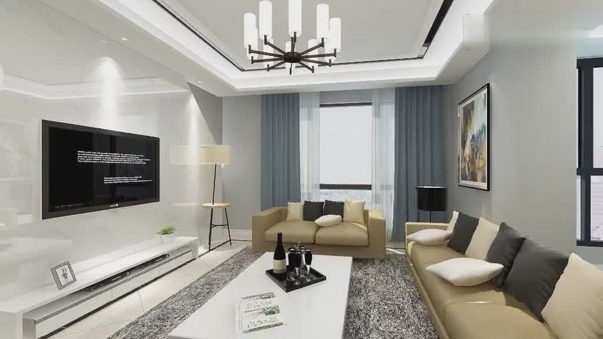 现代简约风格装修设计案例