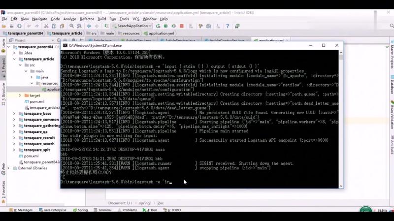 Java基础IDEA教程:第84讲,logstash的同步数据库