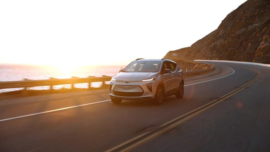 #雪佛兰2022-Chevrolet Bolt EUV 巡游#雪佛兰电车