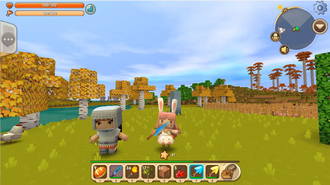 【丫丫】迷你世界种植果木树