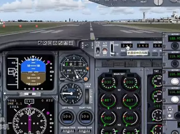 模拟飞行2004波音737400仪表讲解