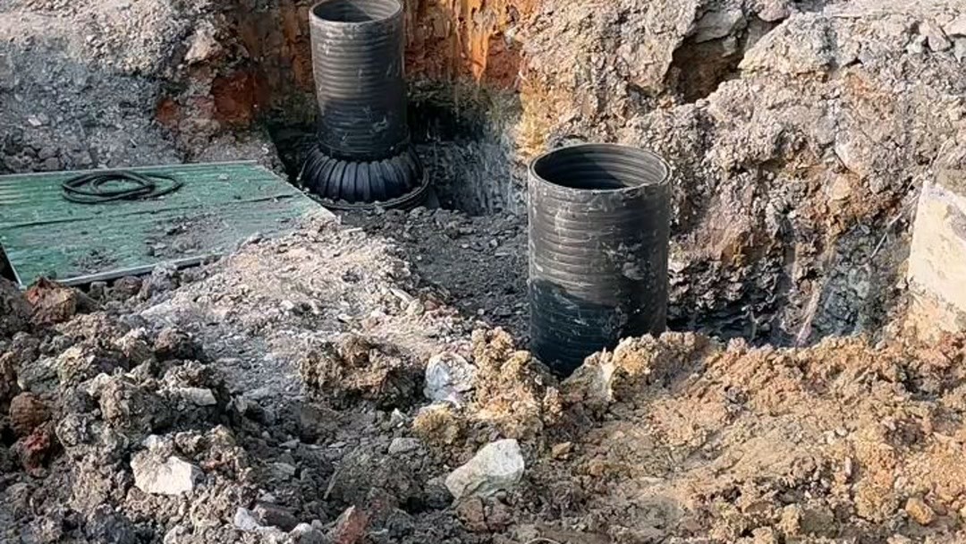 1000*800塑料检查井施工安装/1000污水流槽直通井/1000*700收口