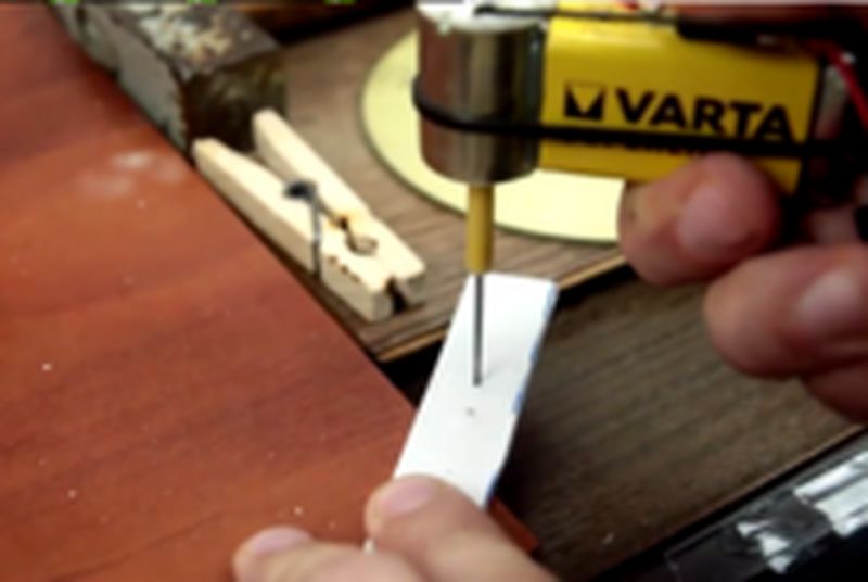 科技小发明,DIY微型电钻