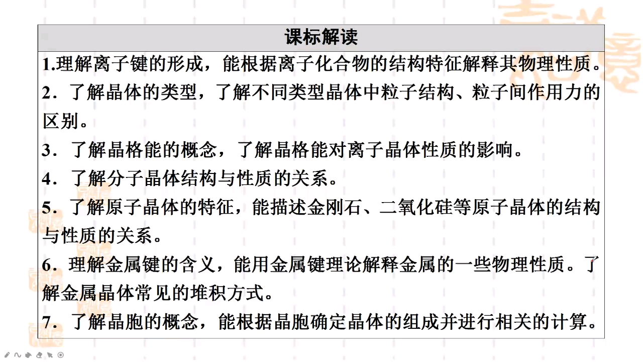 实验高中新高三一轮复习选修三晶体结构与性质