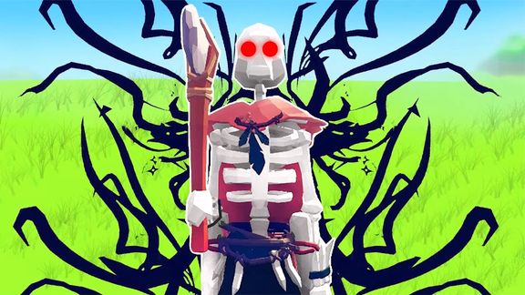 全面战争模拟器:为了家园,弱小的人类反抗骷髅战士的入侵!加油