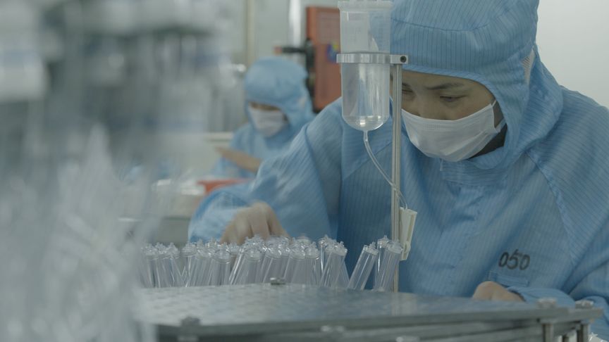 医疗器械生产车间之三:1、2、3、4、5、6、7、8、9、10…