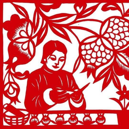 非遗剪纸传承人 