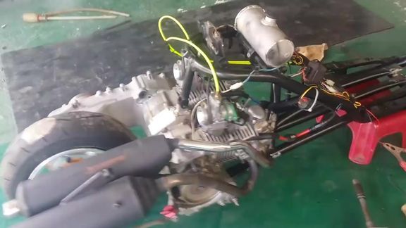 摩托车双缸测试