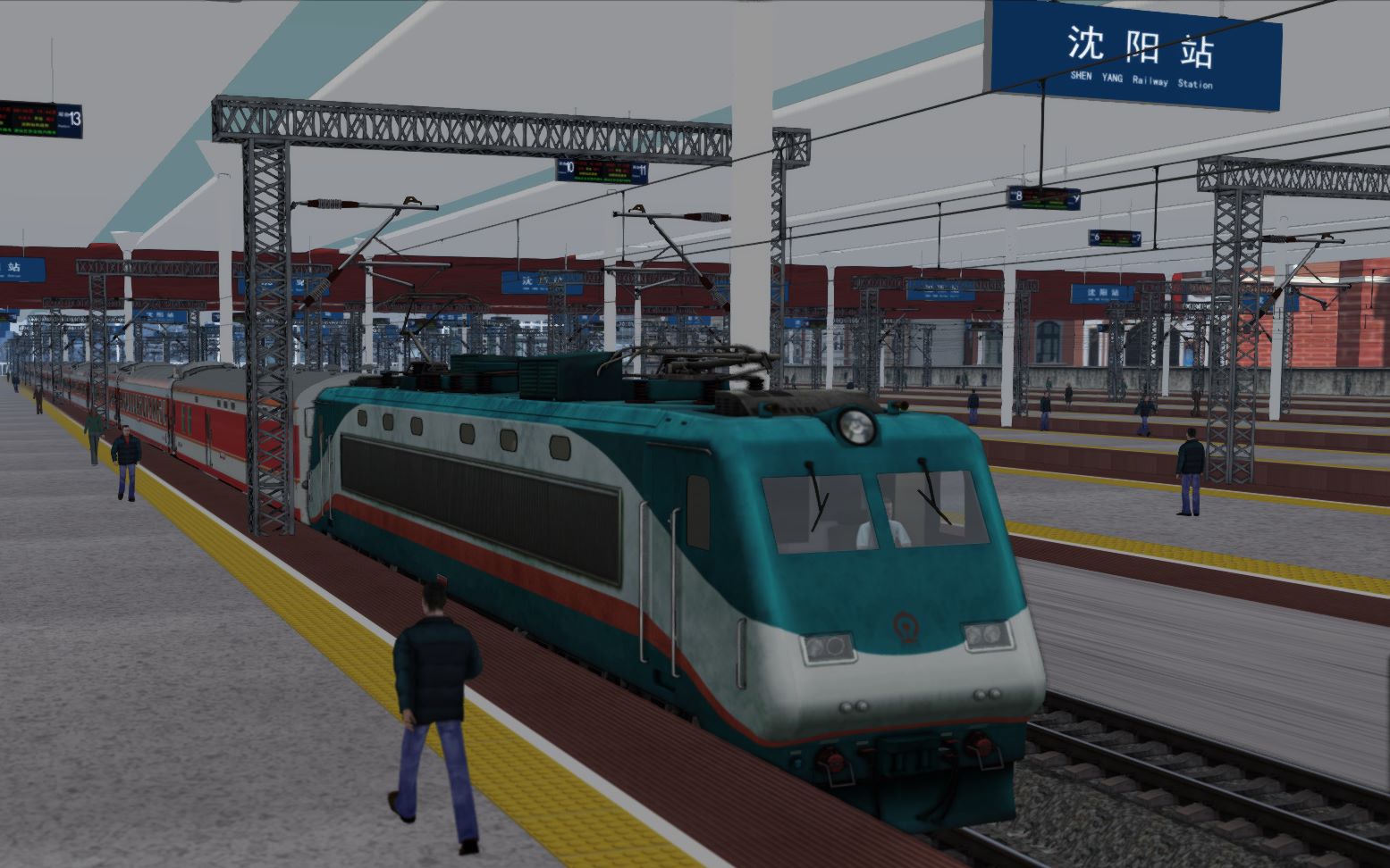 模拟火车2020:K7561次列车任务(3)马三家到沈阳