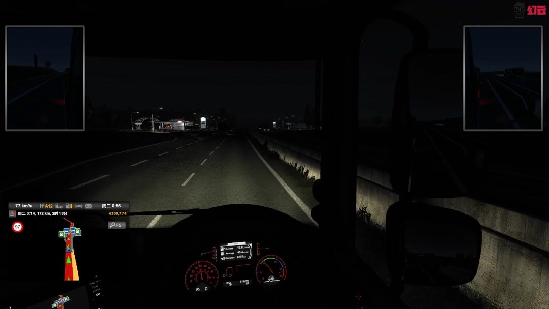 欧洲卡车模拟2 第十八期 英国的交通规则有点难受