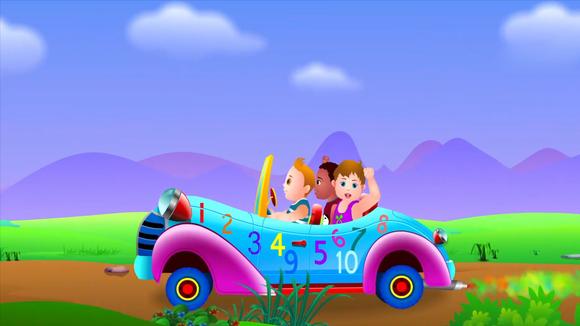 宝宝学数字英语:《Numbers Song》1到10的数字歌