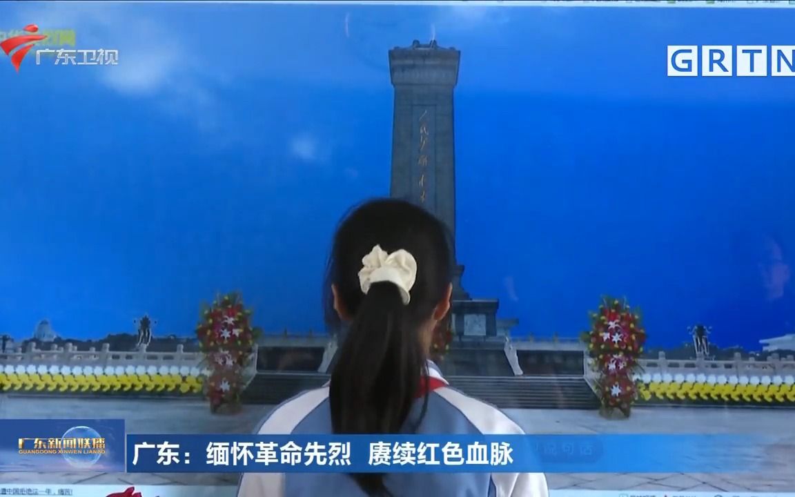 广东:缅怀革命先烈 赓续红色血脉-广东新闻联播-荔枝网