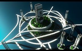 【MC建筑】未来的旅游胜地 - 我的世界延时摄影