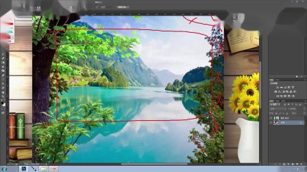 ps抠图第22讲 图层蒙版抠图合成案例2