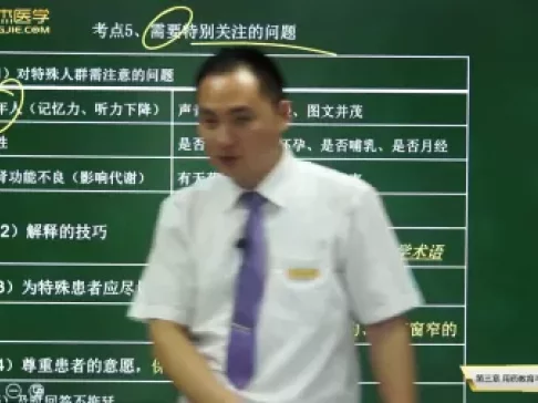 ...考点全攻略-药学综合知识与技能-第3章 用药教育与用药咨询-第1节