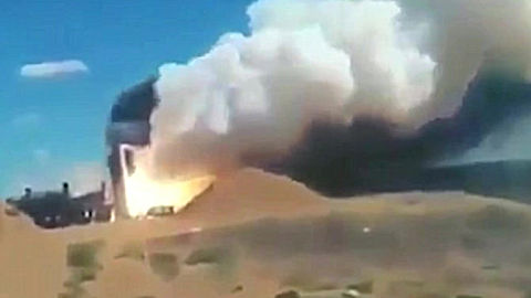 印度巡航导弹发射失败,导弹掉下的一瞬间,摄影师都不敢拍了