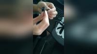 头盔带子上的卡扣安装说明