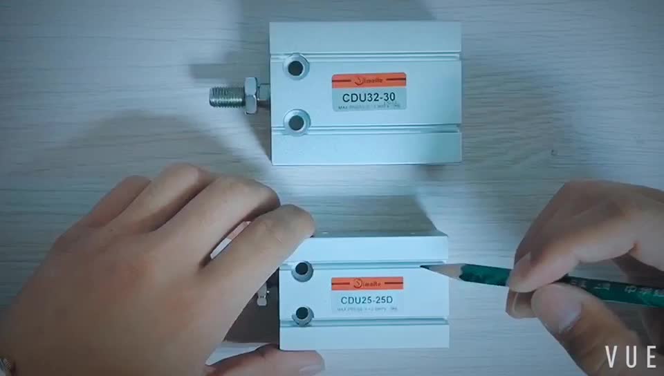 9年气缸工程师灌装机械行业使用的CDU自由安装气缸结构介绍