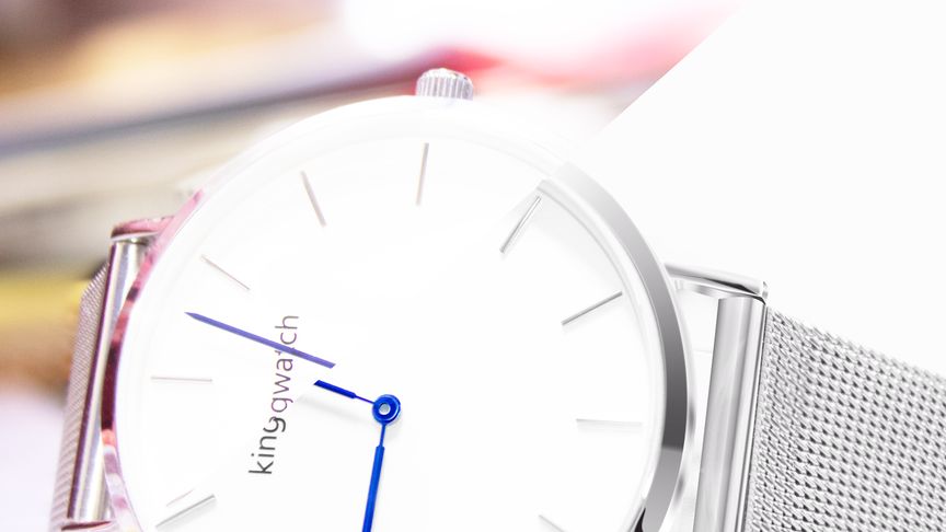 PS手表精修背景模糊-勾勒主题-分析产品细节-勾勒细节-渐变叠加