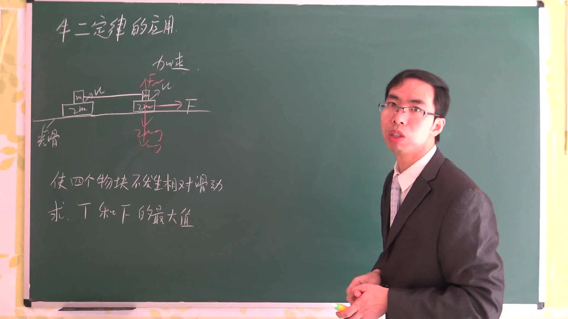 27、高中物理必修一:牛顿第二定律的应用3