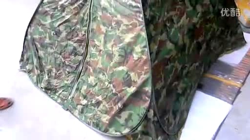 孙行者户外自动帐篷折叠方法