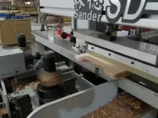 自动化加工设备-实木加工中心工作视频