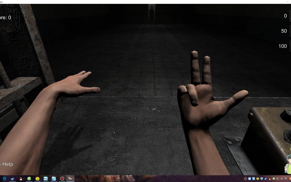 【冬桑】初体验手掌模拟器?这是个恐怖游戏!