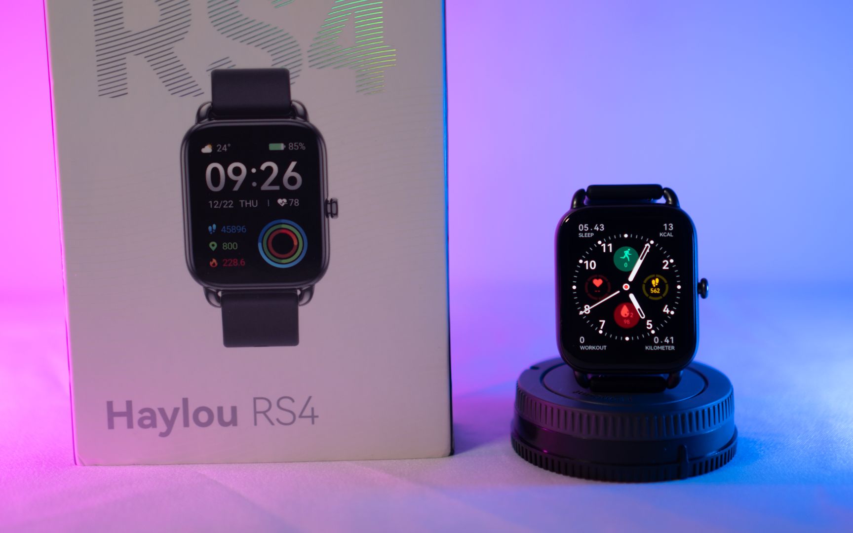 200多的表还配上血氧检测?【Haylou RS4上手体验】