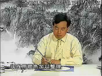 项鸿山水画理 08 留白与透气