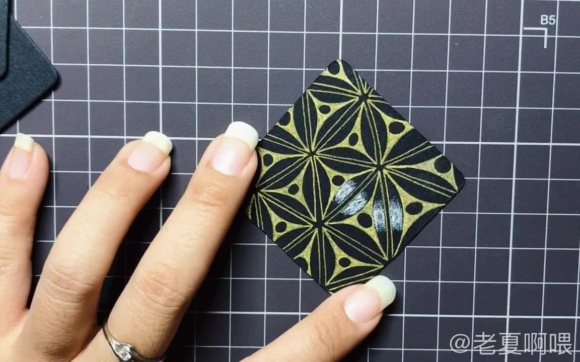 Zentangle 禅绕画 手绘~PP07-Day3