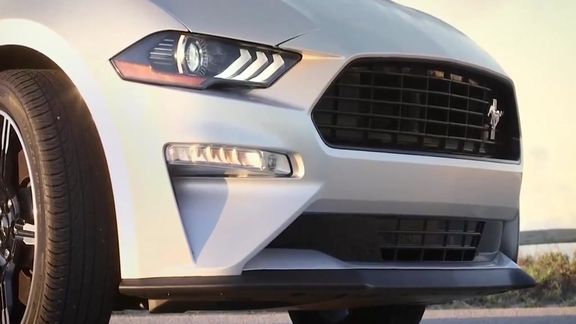 拉风敞篷车 实拍新款Mustang GT特别版