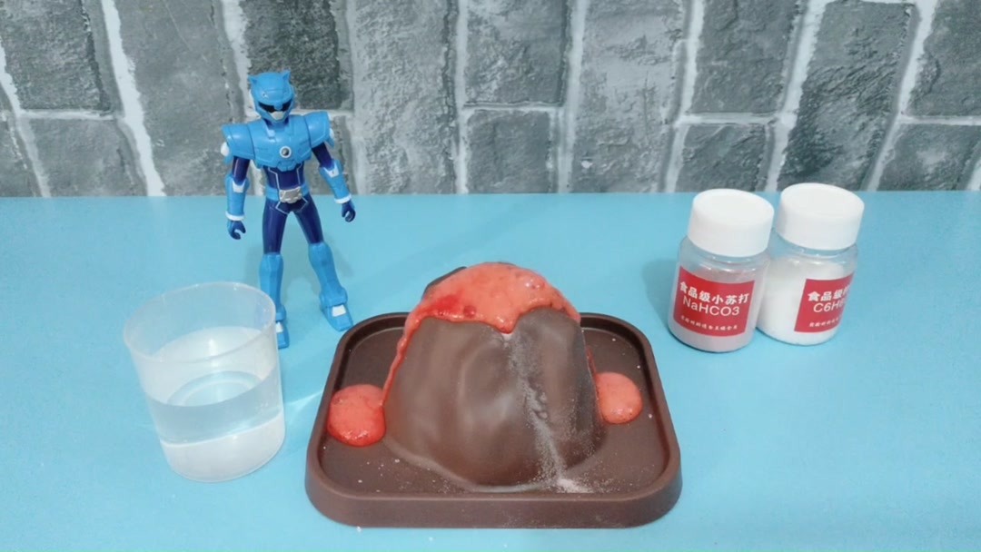 火山爆发的过程原来是这样的?弗特的实验室模型玩具