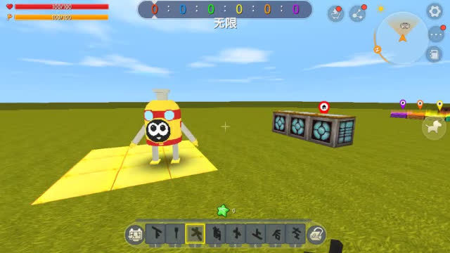 迷你世界:《遥控赛小息》能控制赛尔号人物,可以无限变大