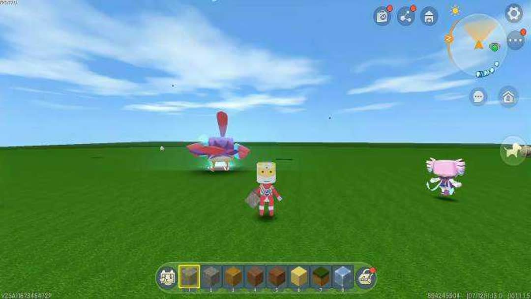 迷你世界奥特曼:动物放大100倍,好大又好看