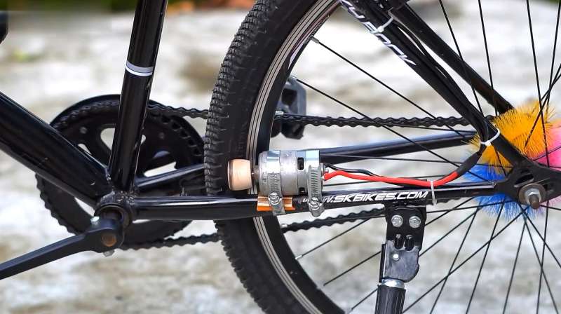 自行车秒变电动车教程,一起来学学