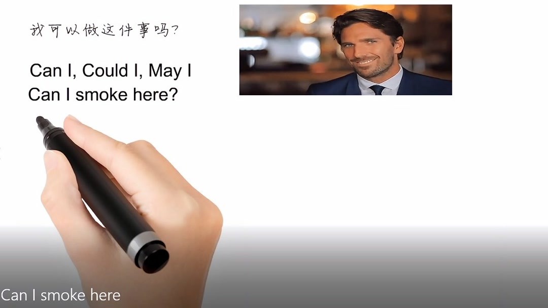 英语思维角度学助动词用法,Can I smoke here,英语学习方法