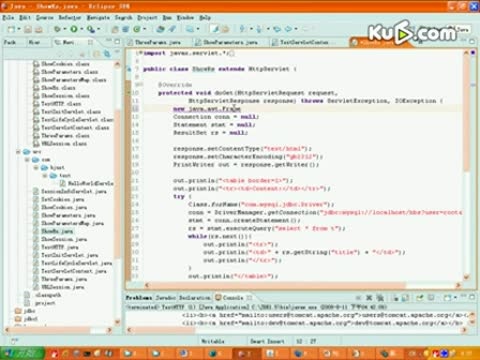 15_SERVLET如何连接Mysql数据库 视频