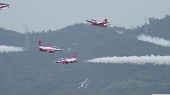 珠海航展飞行秀#珠海航展 #歼20 #战斗机 #轰炸机