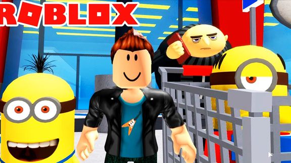 roblox模拟器:格鲁被邪恶小黄人关起来了,我来帮他越狱!