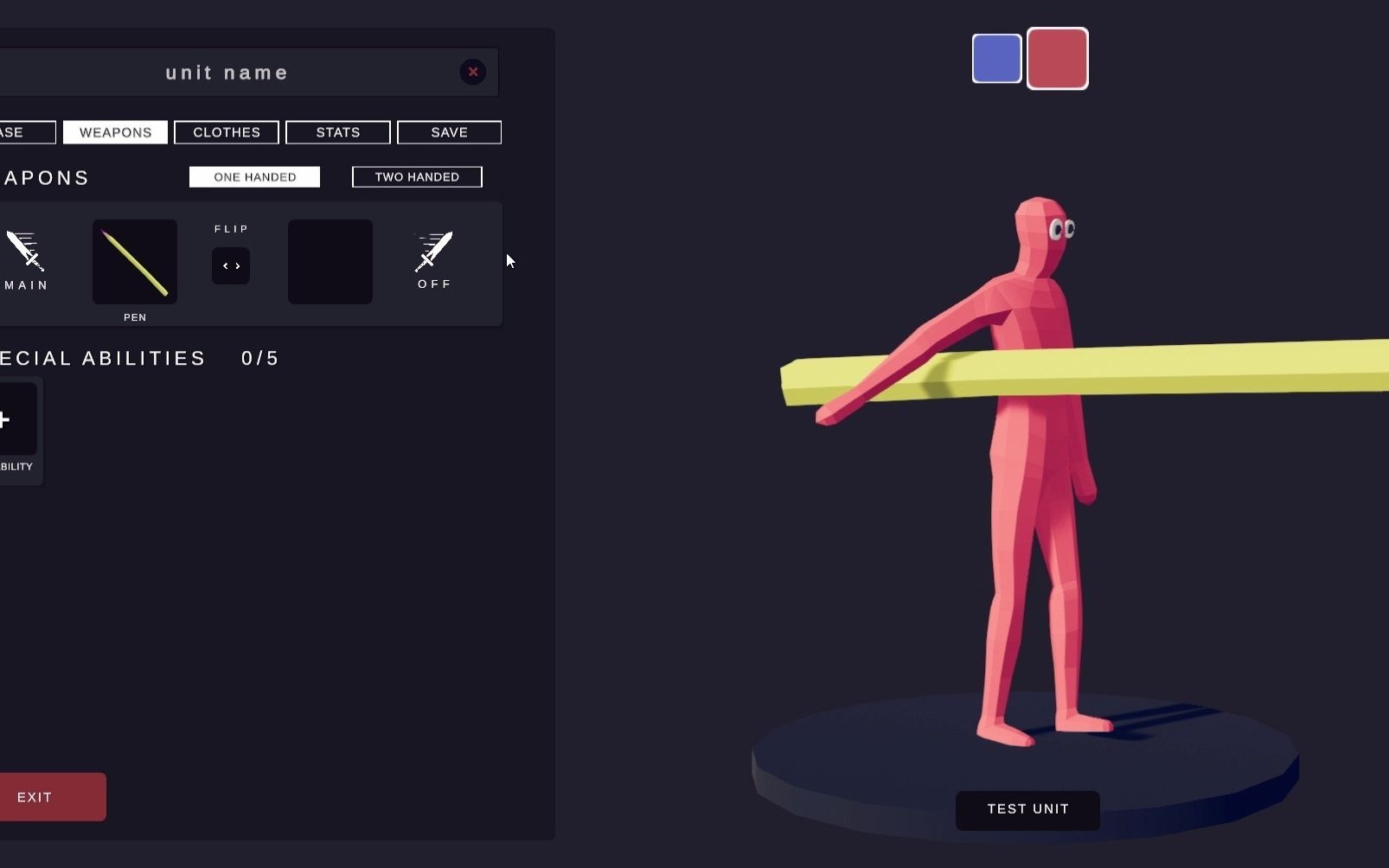 全面战争模拟器 捏人系列 民间高手 下笔如有神