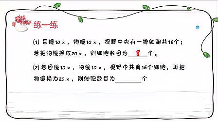 显微镜考点复习