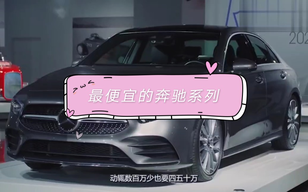 最便宜的奔驰车你知道需要多少钱吗?