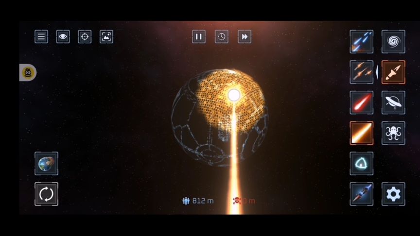 星战模拟器,机械星球竟然有自我保护罩